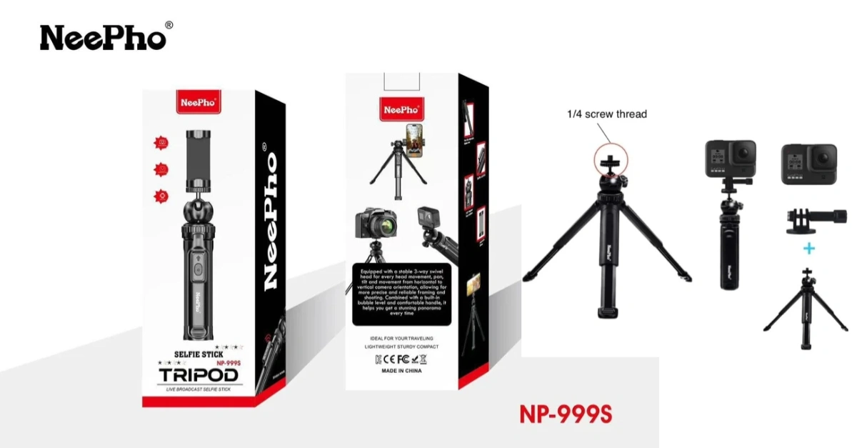 NeePho NP999s Selfie Stick Tripod