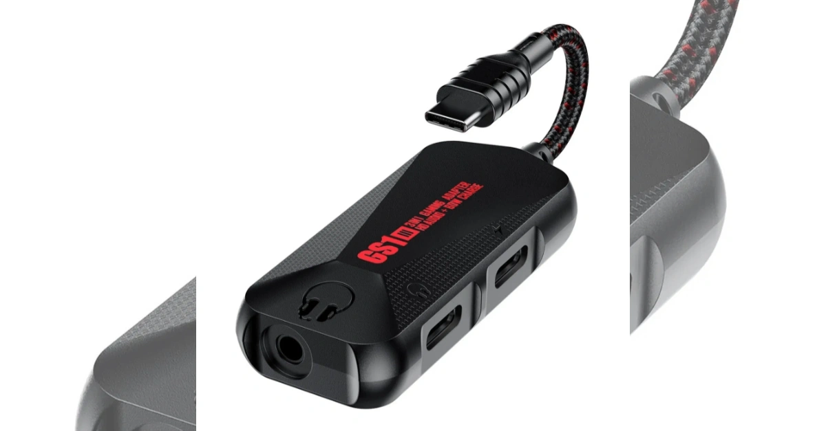 Plextone GS1 Multifunctional Hi-Res Mobile Gaming Sound Card Type C PD ...