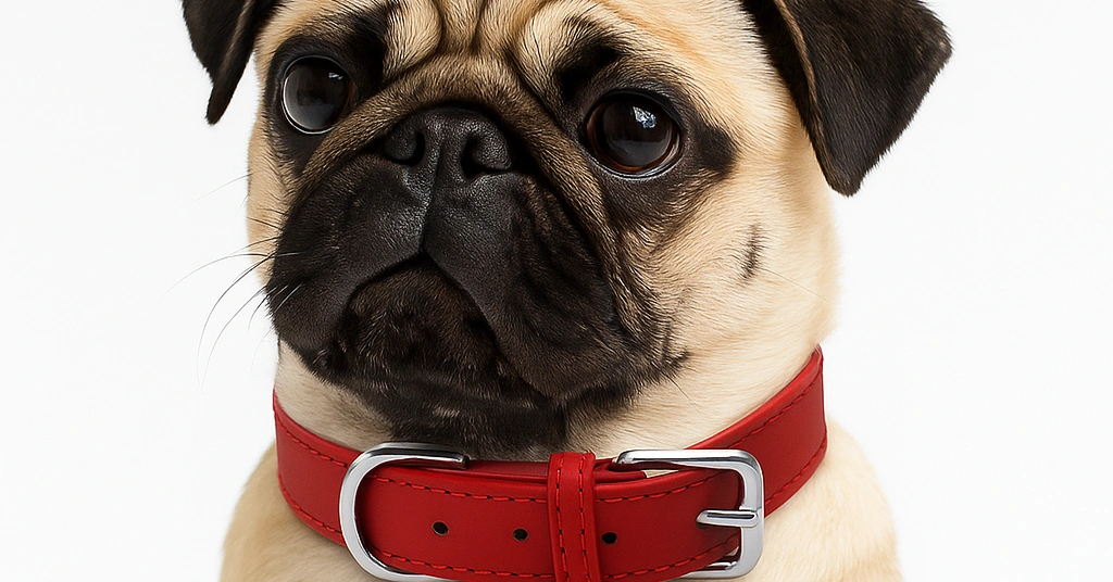 PU Leather Dog Belt for Small Dogs (26–32 cm) | Adjustable, Durable ...