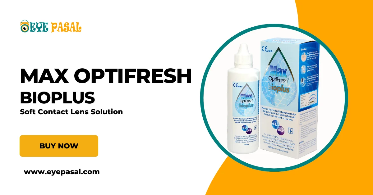 Max Optifresh Bioplus Contact Lens Solution 100 ML