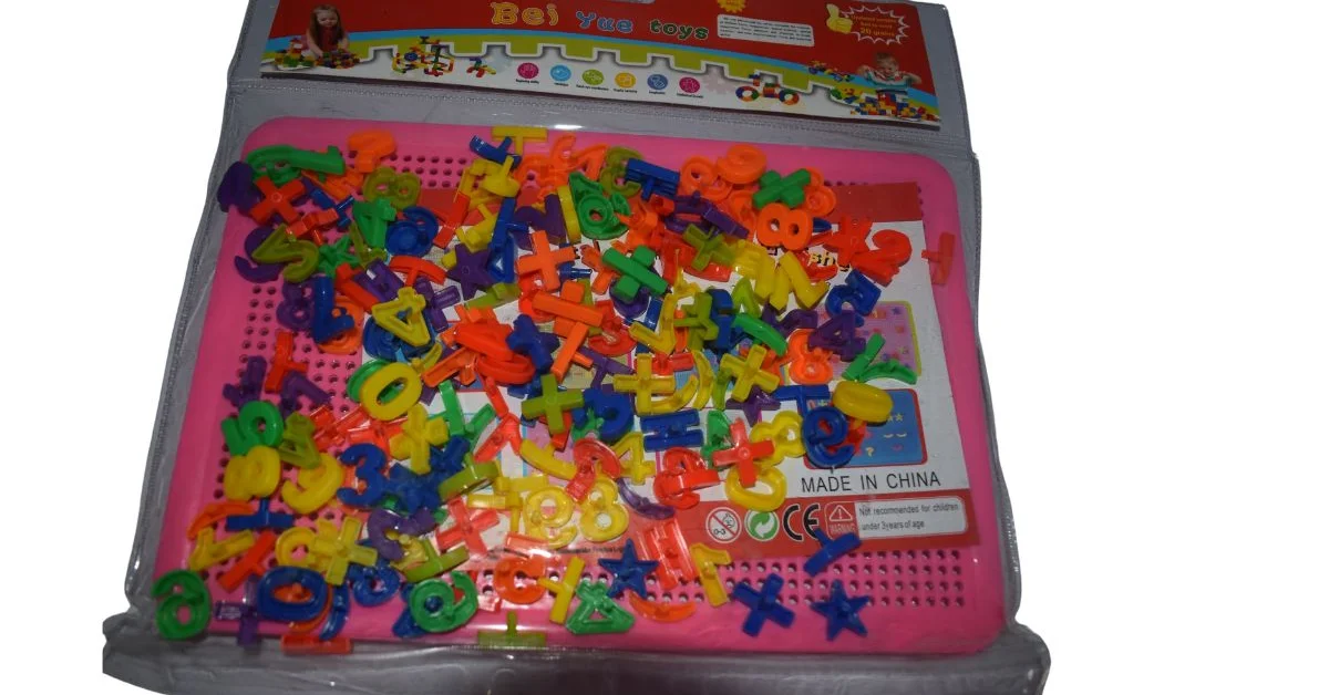 Variable shape alphabet letter for kids