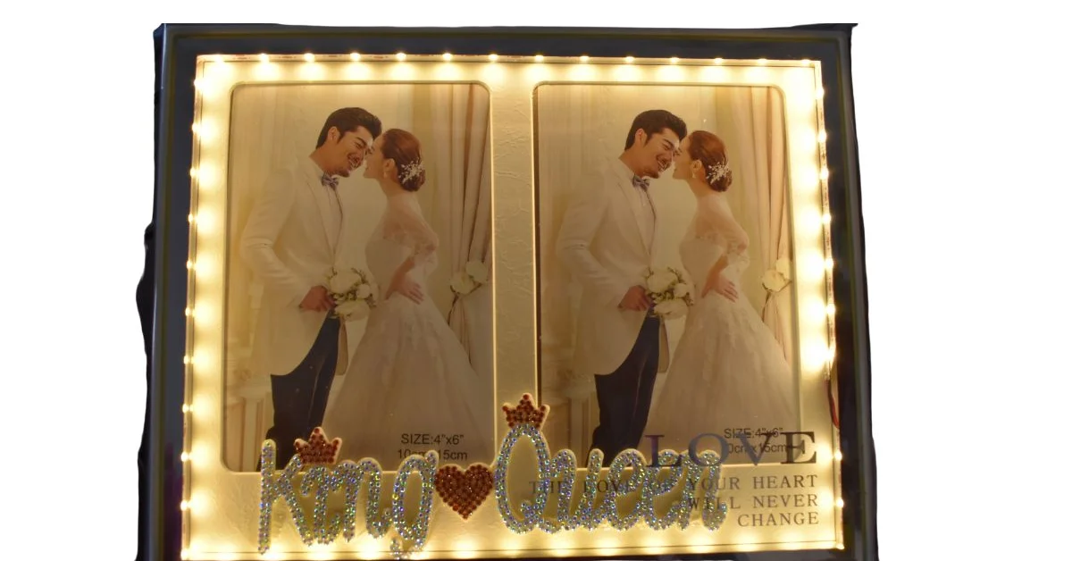 LED Photo Frame(King & Queen)