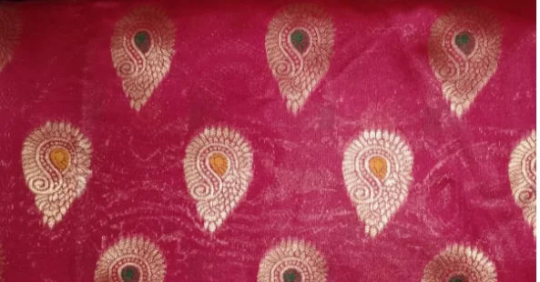 Royal Rani Pink Banarasi Silk Saree