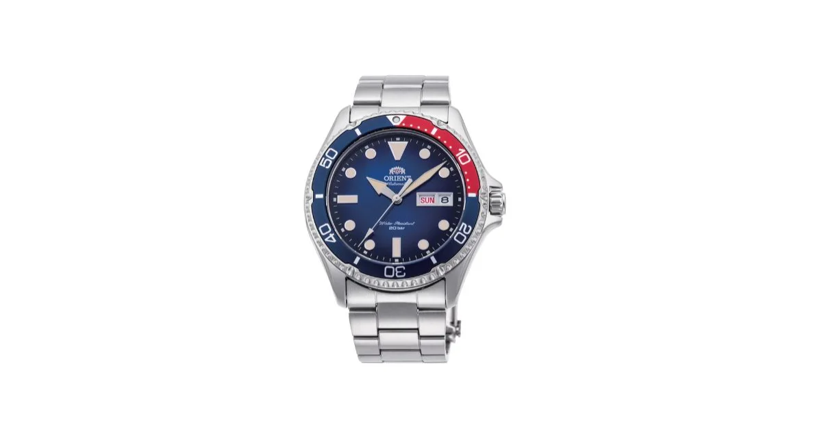 ORIENT: Mechanical Sports Watch, Metal Strap – 41.8mm (RA-AA0812L)