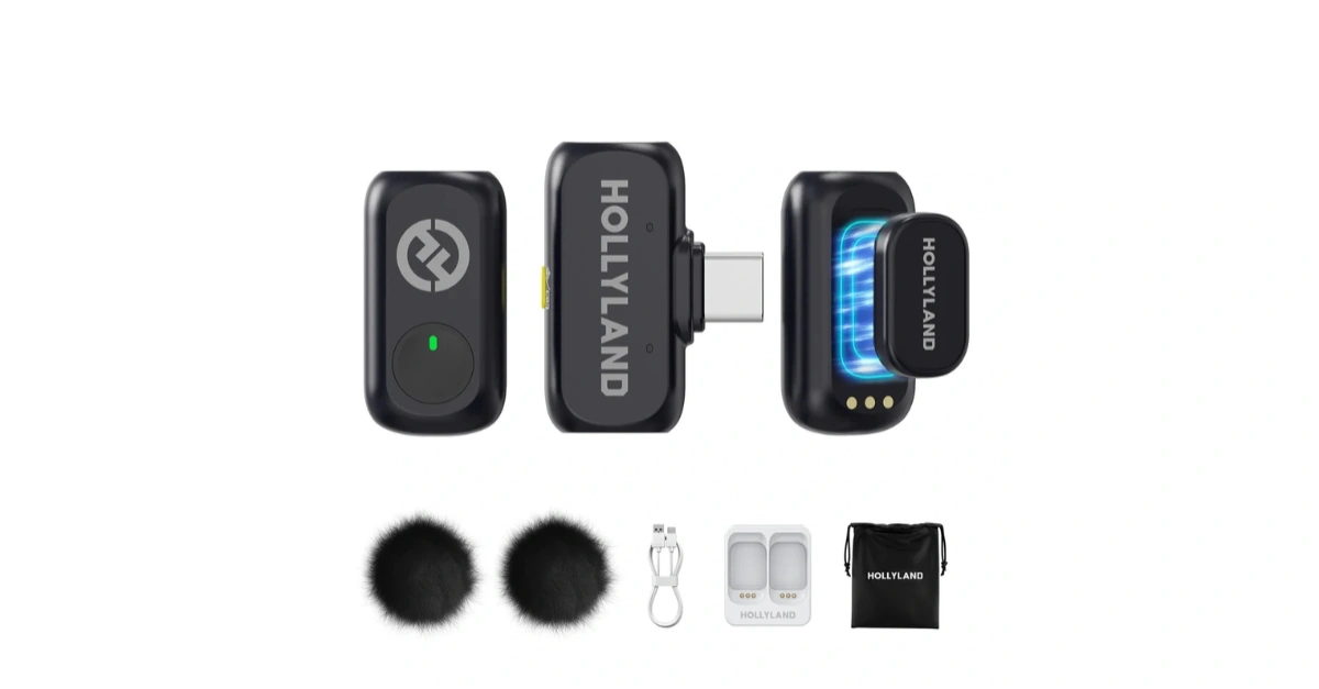 Hollyland LARK A1 Mini Duo 2-Person with USB-C Connector