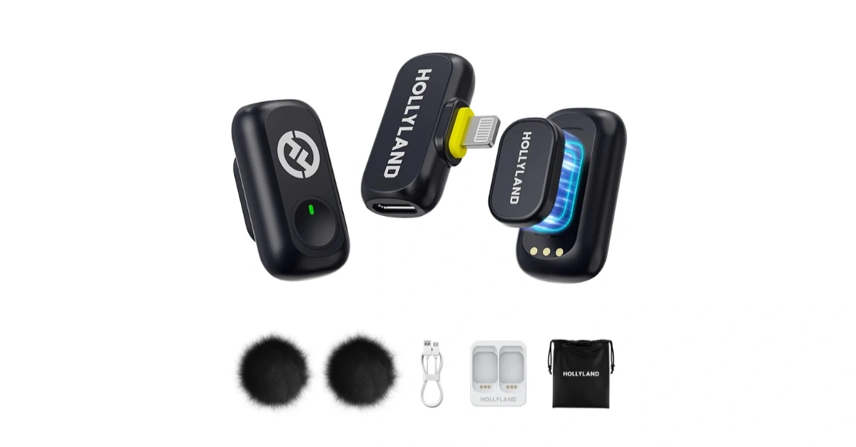 Hollyland LARK A1 Mini Duo 2-Person with Lightning Connector