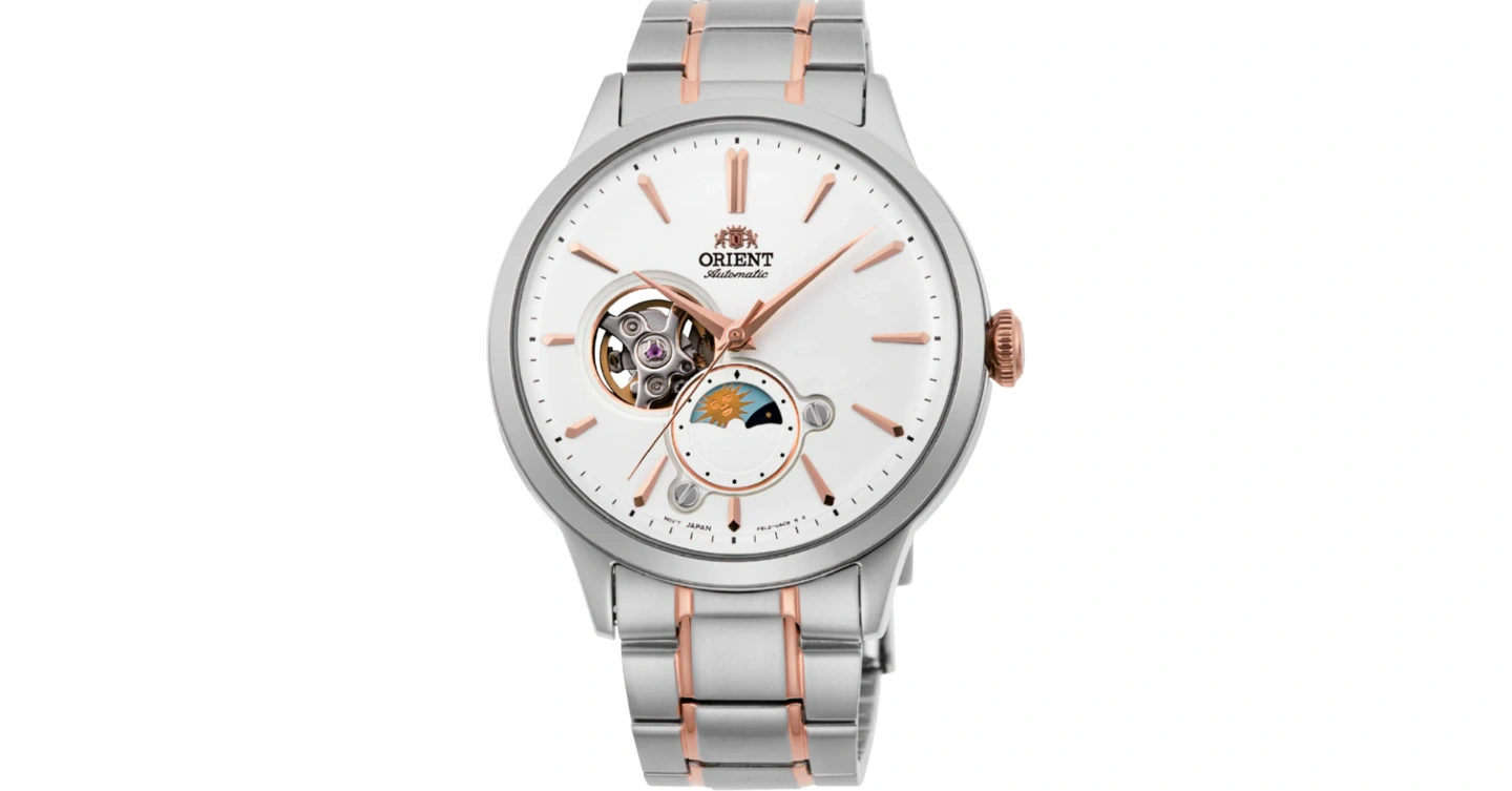 ORIENT: Mechanical Classic Watch, Metal Strap - 41.5mm (RA-AS0101S)