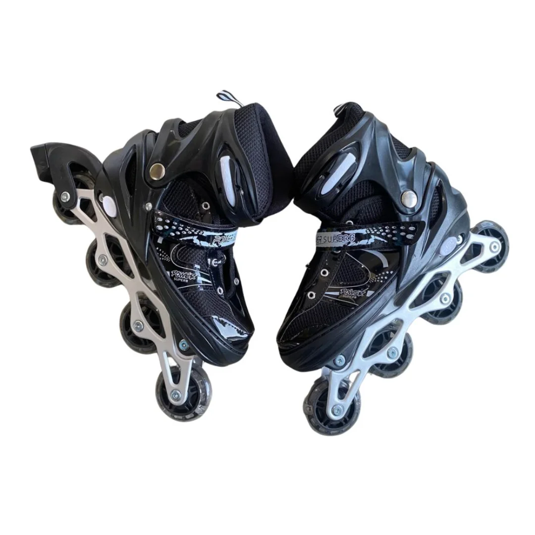 Inline Roller Skates for Kids & Teens – Single Row Wheels, Beginner ...