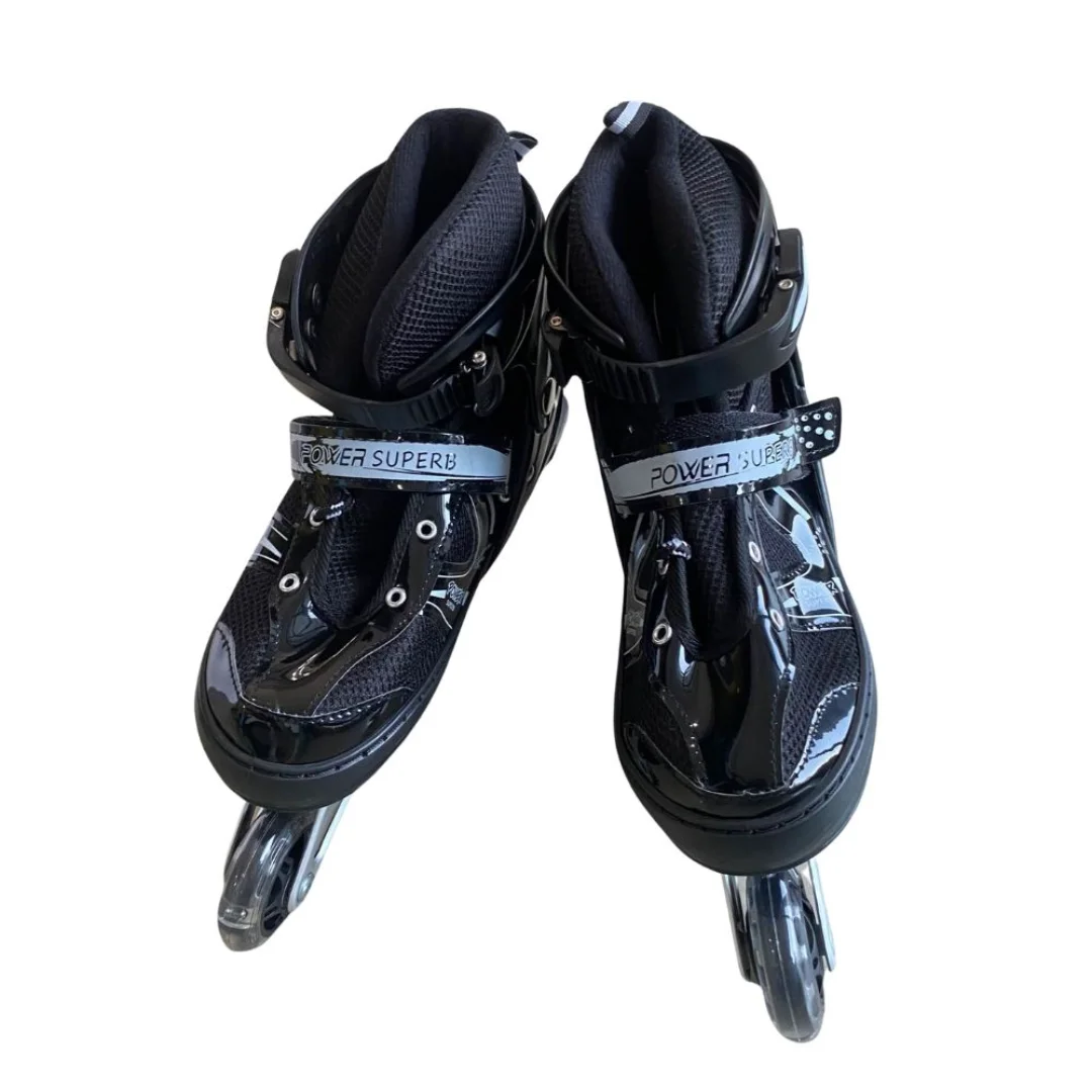 Inline Roller Skates for Kids & Teens – Single Row Wheels, Beginner ...