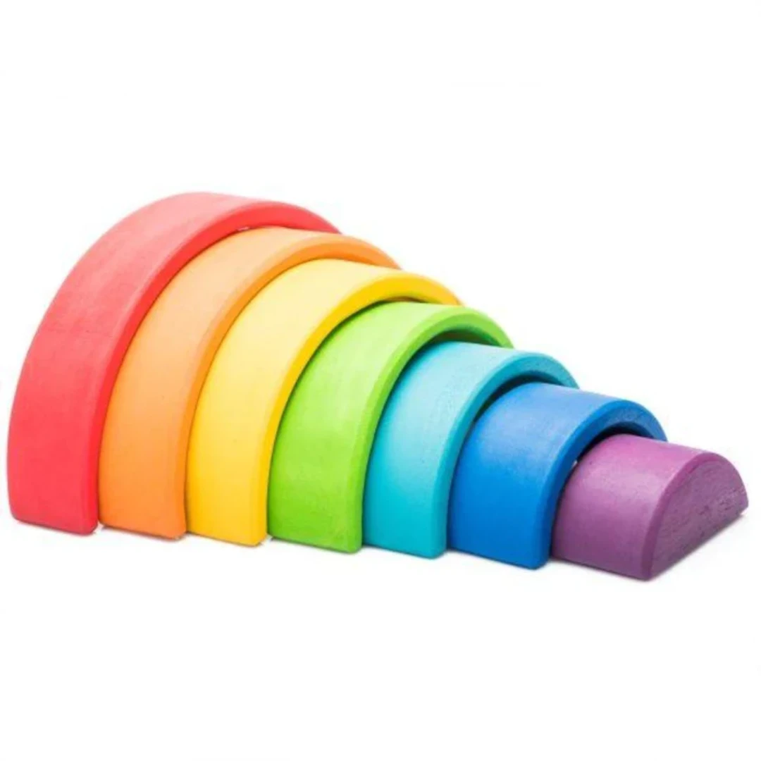 Wooden Rainbow Stacker