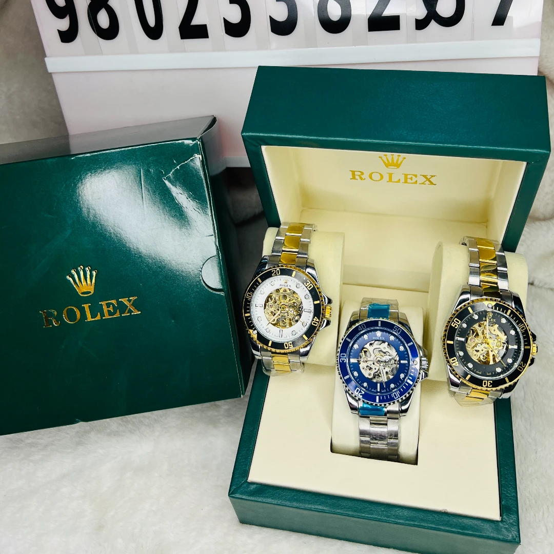 Rolex Submariner Skeleton Mechanical Watch