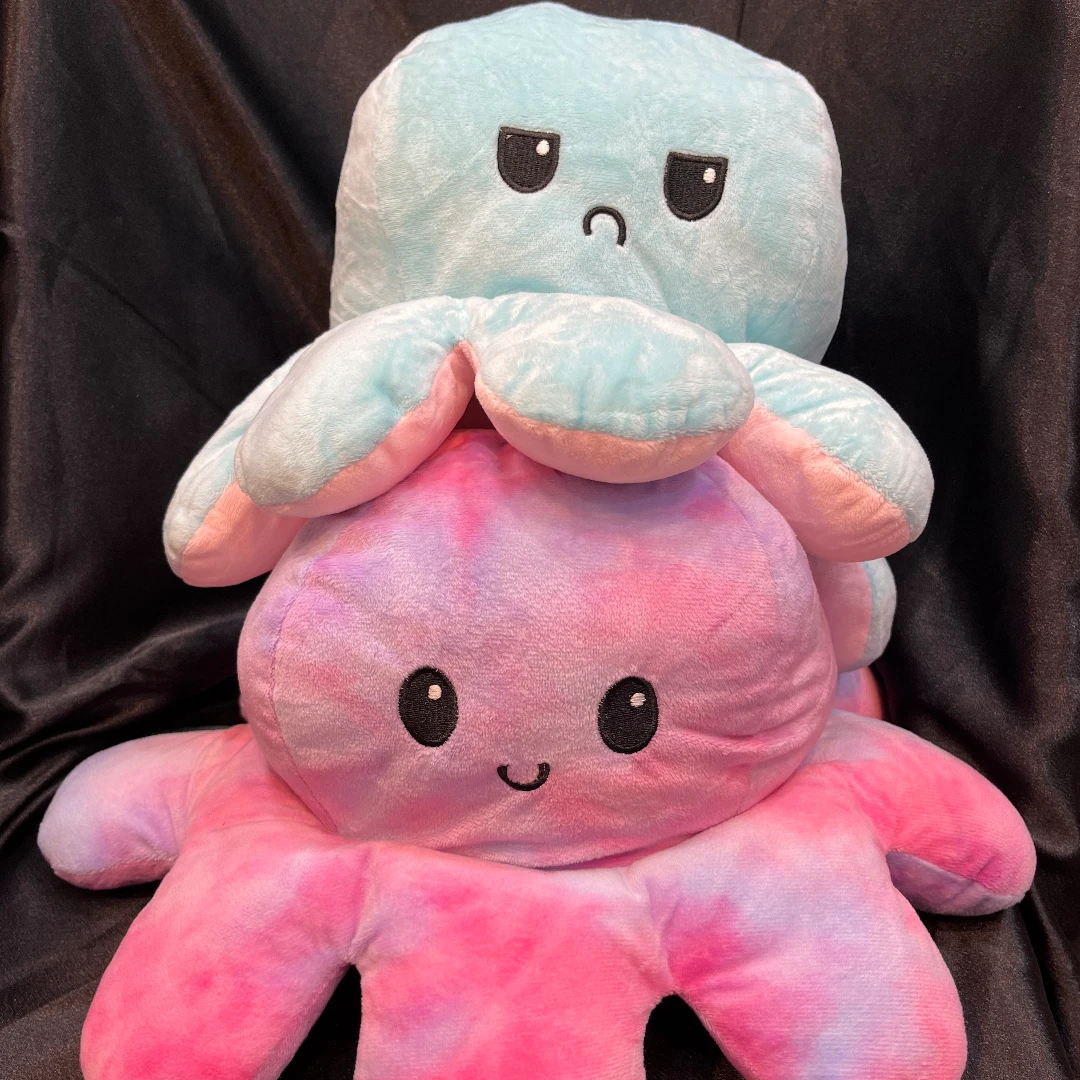Super soft Happy Sad 40 cm Large Octopus Plushie