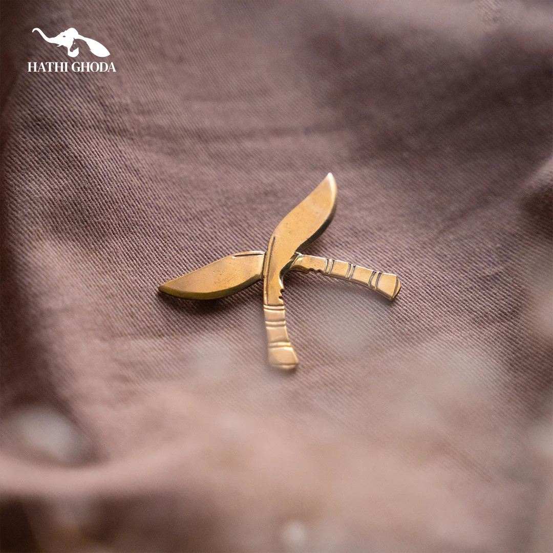 Khukuri Brooch