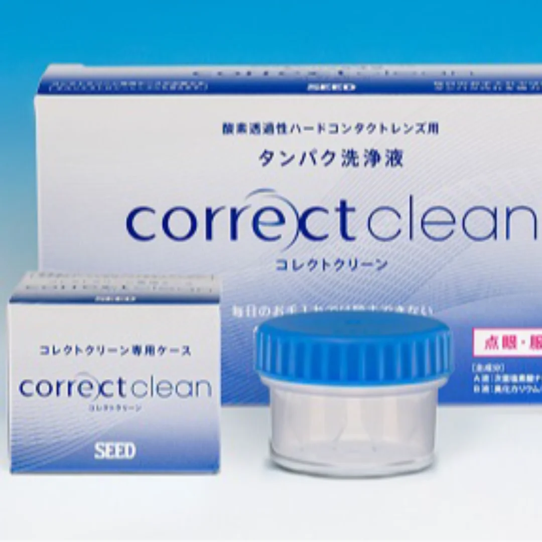 SEED Correct Clean, Protein cleaning solution for oxygen permeable hard ...