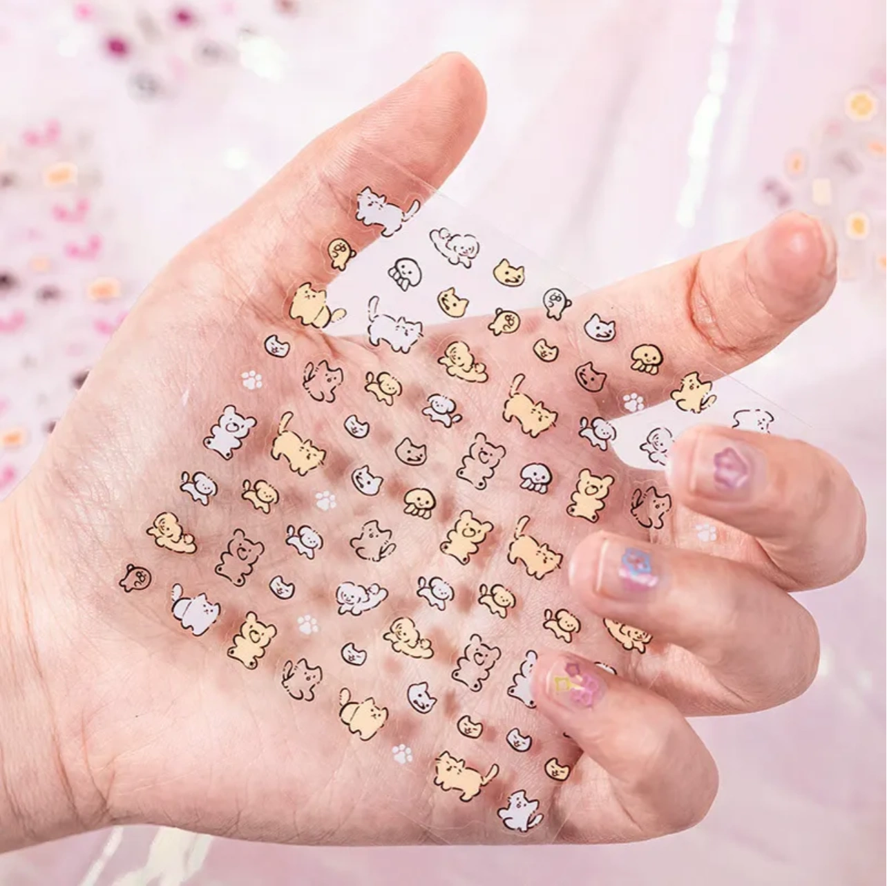 Compact mini sticker book